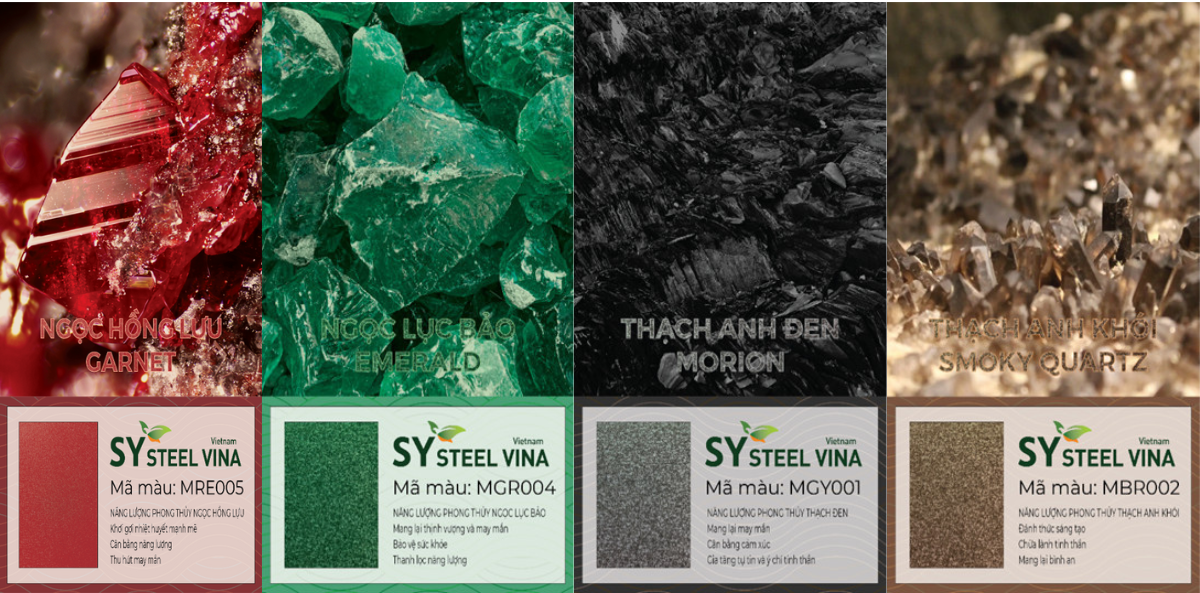 Differences between SY MATT STEEL and SY PANEL PRO - CÔNG TY CỔ PHẨN ...